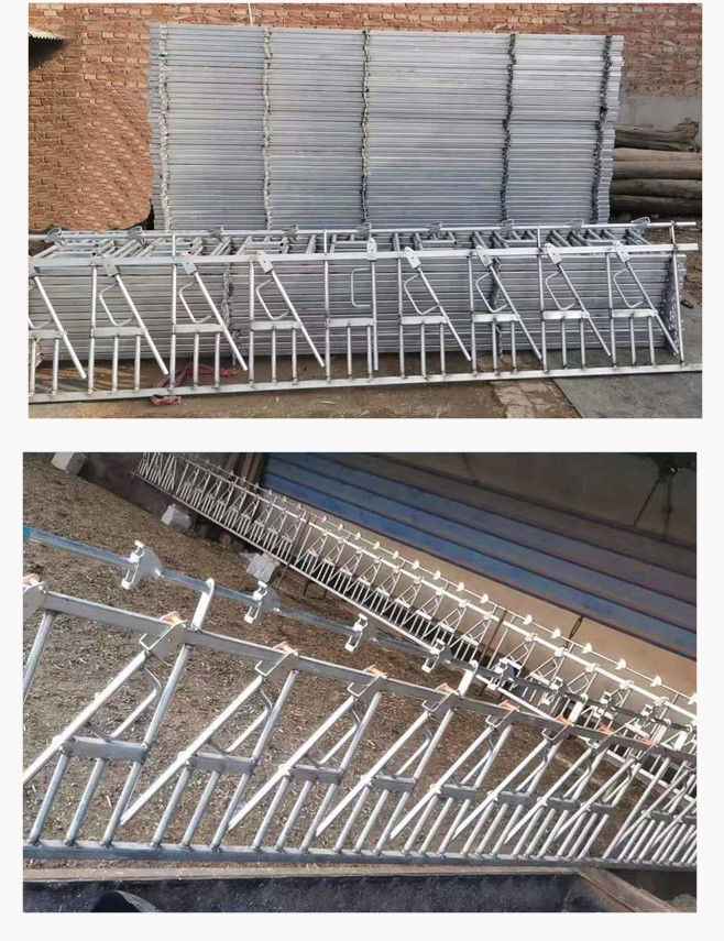 Hot dipped galvanized cow headlock cattle head locks livestock farm ...